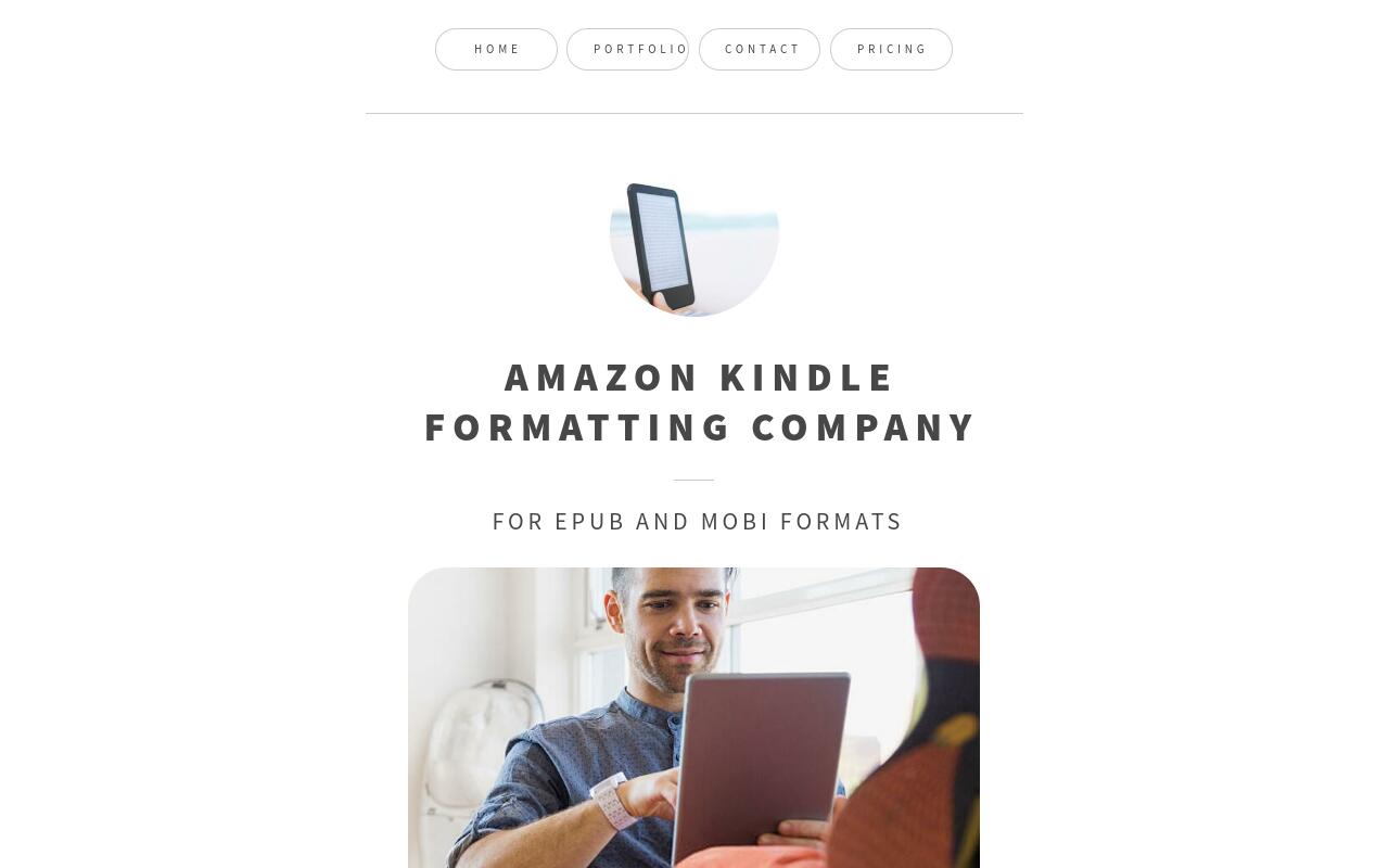 Amazon Kindle Formatting Company